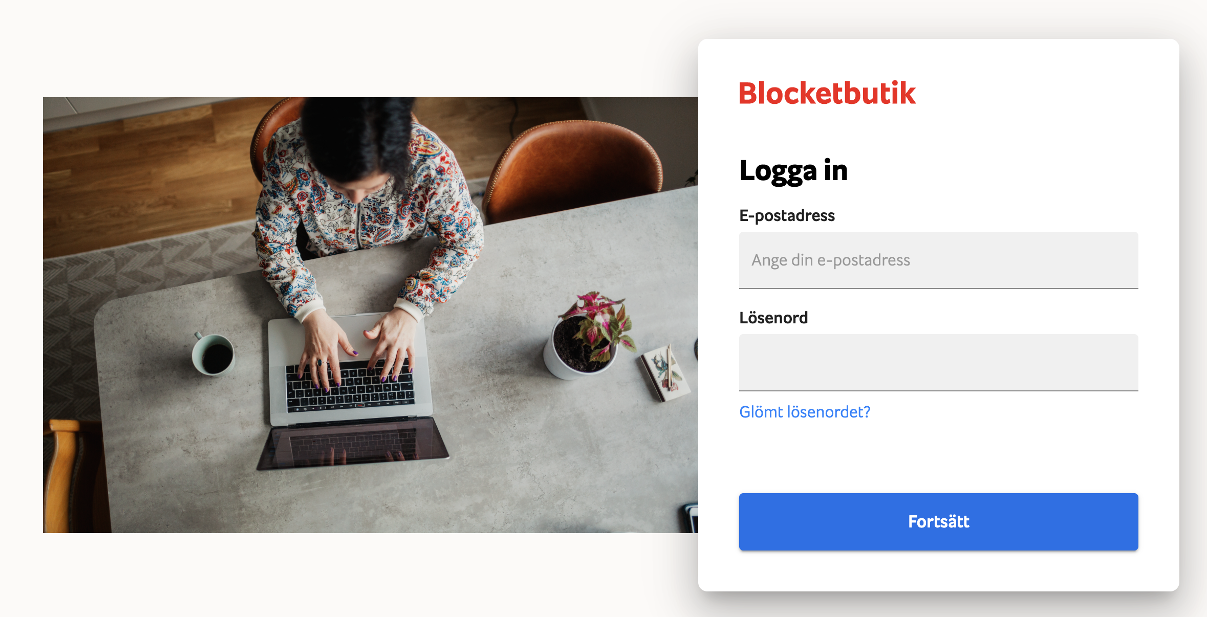 Hur loggar jag in i min butik? – Kundservice